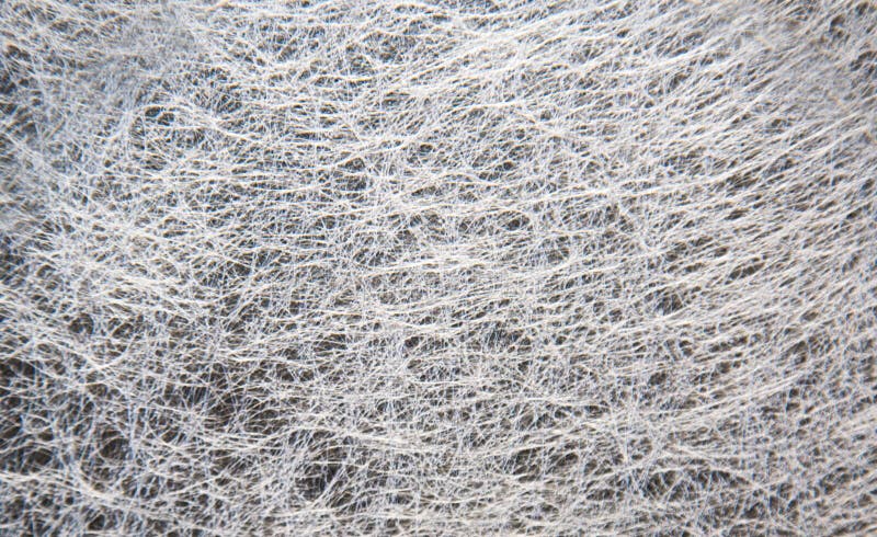 Gossamer Pattern of White Handmade Knitted Shawl Close-up for Designers ...