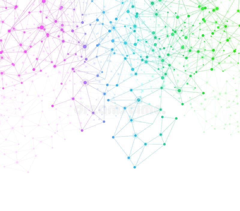 Colorful Network Vector Design Stock Vector - Illustration of ...