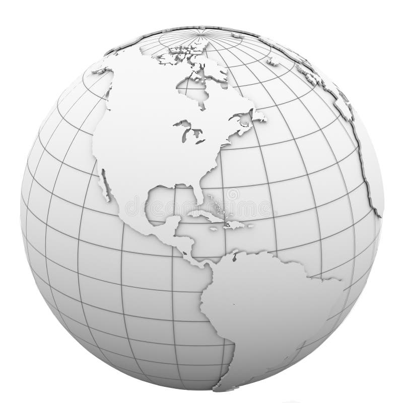 Vector world globe stock vector. Illustration of objects - 5823816