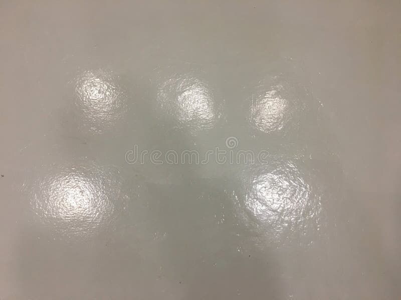 White Glossy Surface Concrete Floor Texture with Lighting Reflection ...