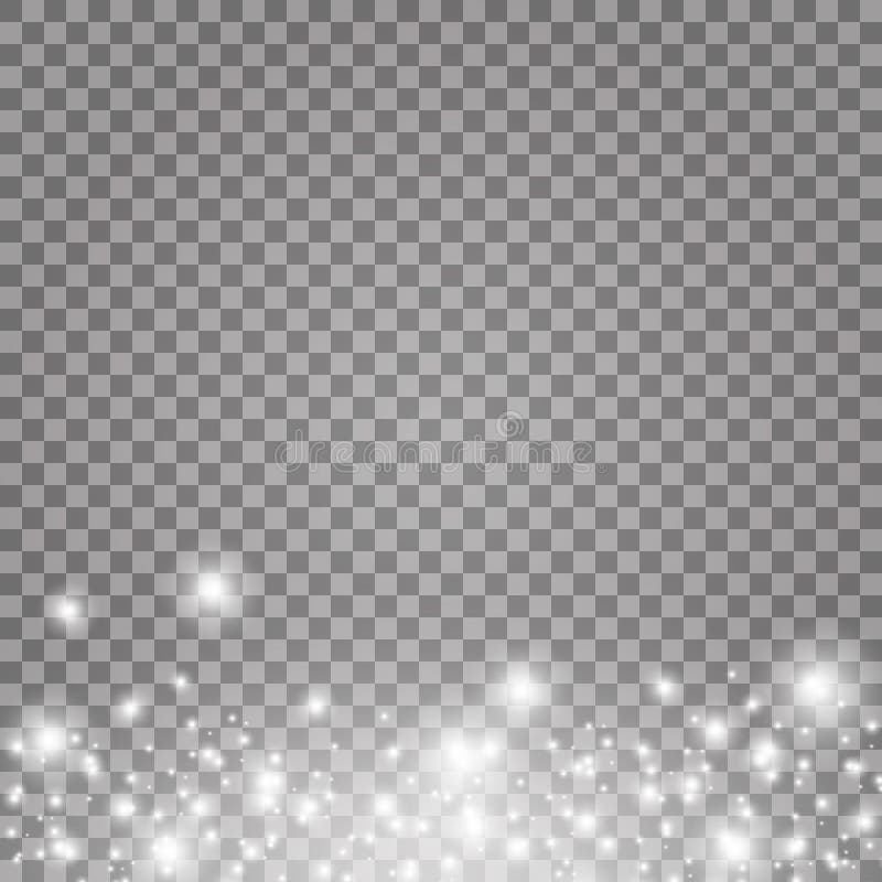White Glowing Light Burst Explosion Transparent Background Vector ...