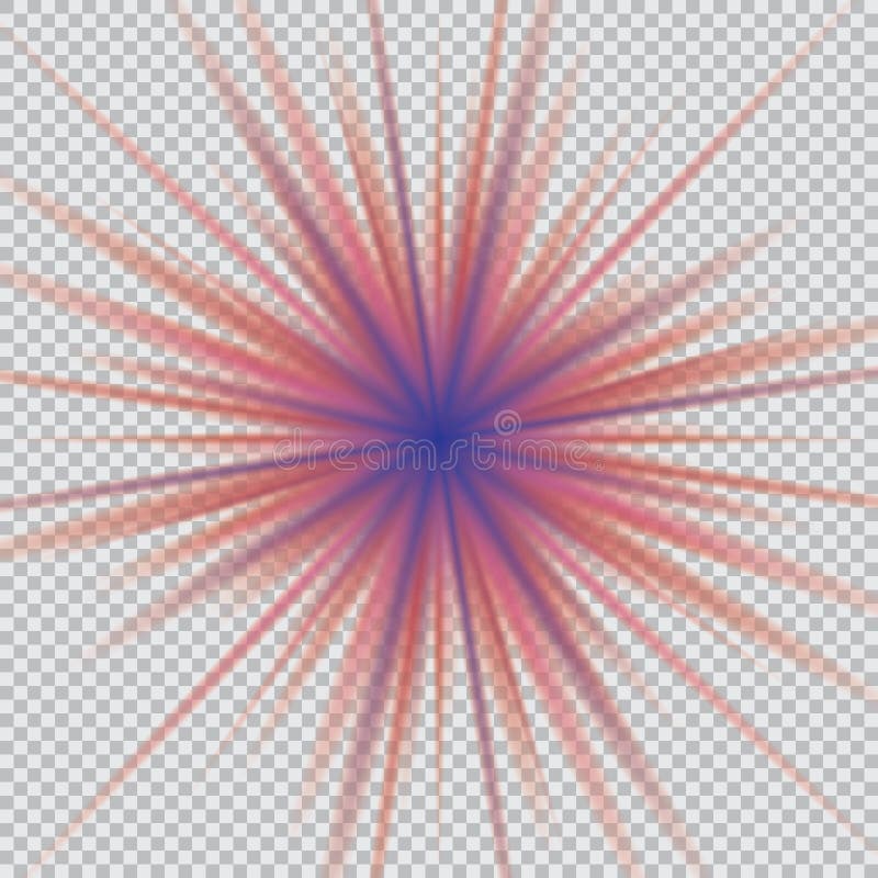 White Glowing Light Burst Explosion with Transparent. Vector ...