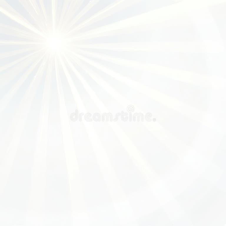White Glowing Light Effect Isolated on Transparent Background. Sun ...