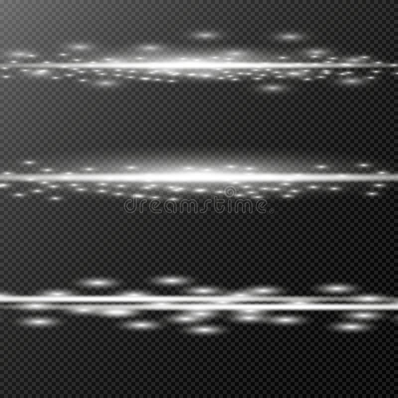 White Glowing Light Explodes on a Transparent Background Stock ...