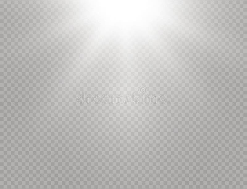 White glowing light stock vector. Illustration of brilliant - 131553265