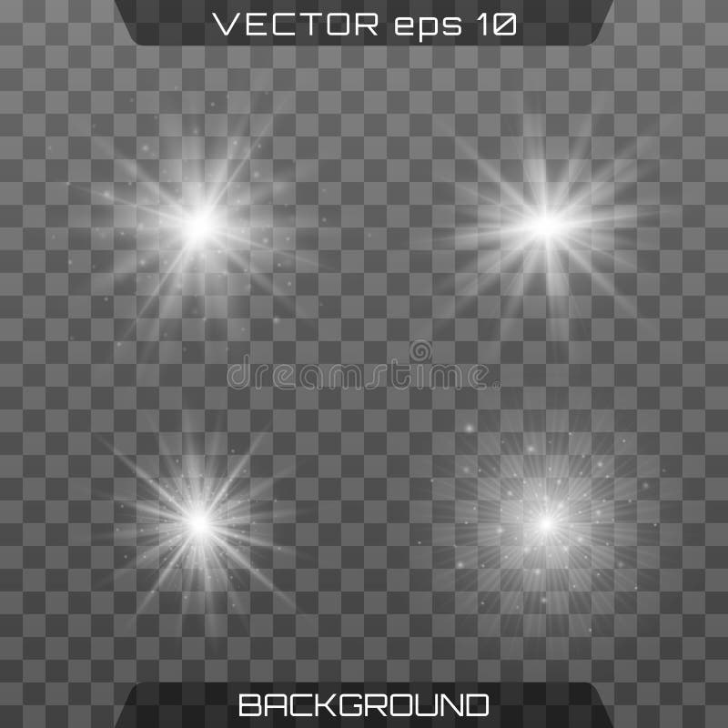 White glowing light stock vector. Illustration of background - 130050335