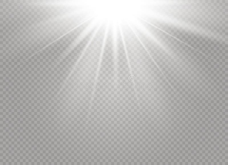 White glowing light stock illustration. Illustration of light - 127255143