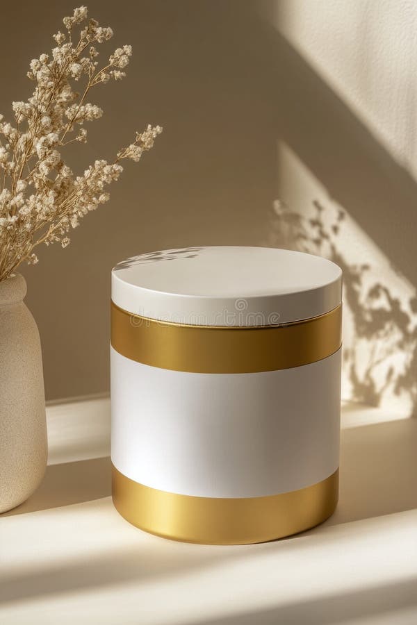 White Gold Container Window Sill Stock Photos - Free & Royalty-Free ...