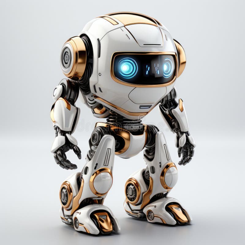 A Cartoon Dog with a Robot Suit on. Generative AI Image. Coloring Book ...