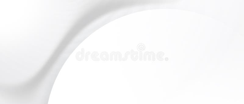 White Gradient Abstract Curve Pattern on Gray Background Stock ...