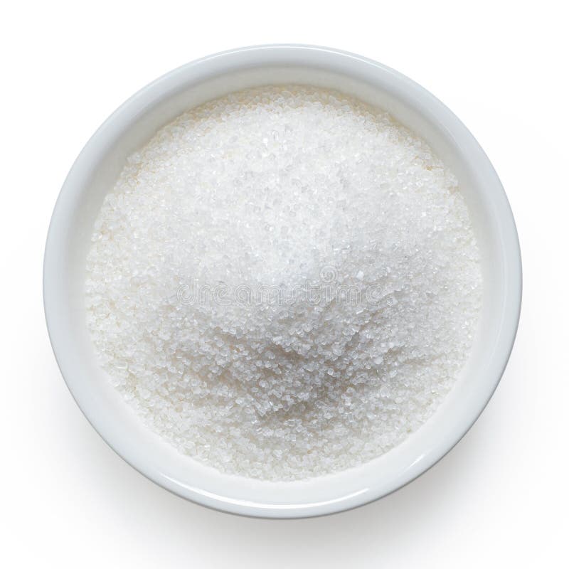White granulated sugar stock image. Image of sugar, white - 206785557