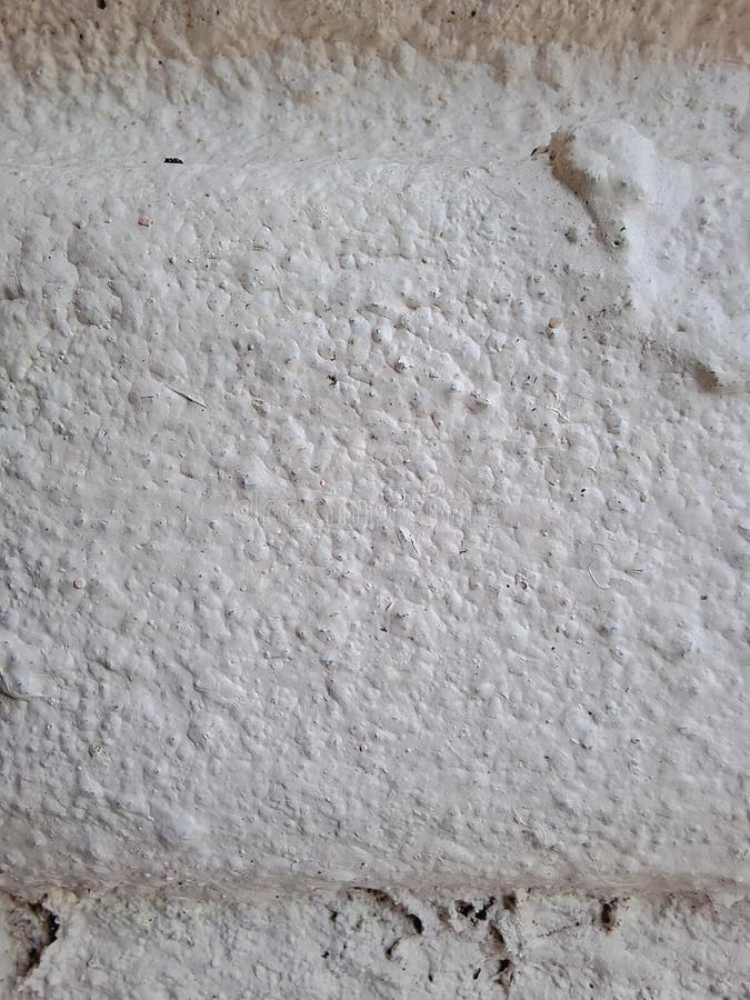 White Granulated Wall Texture Detail Stock Image - Image of coating ...