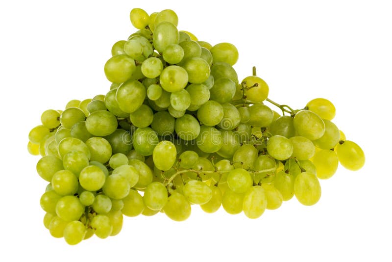 White grapes fruit stock image. Image of isolated, white - 45278879