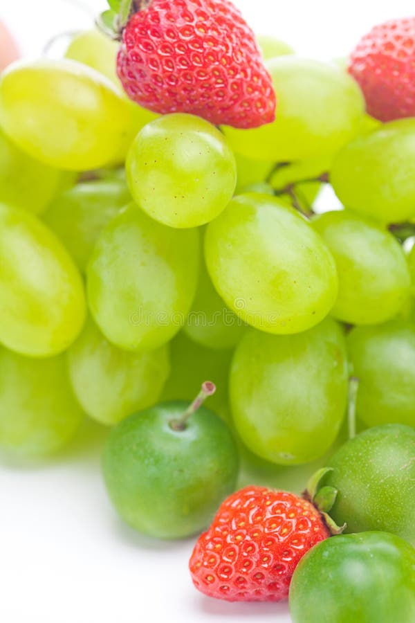 Grapes and strawberries stock image. Image of antioxidant - 23128141