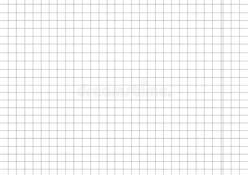 White Graph Paper Background with Grid Lines Stock Illustration ...