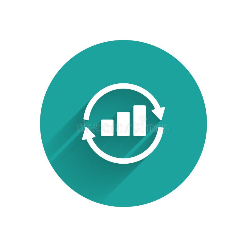 White Graph, Schedule, Chart, Diagram, Infographic, Pie Graph Icon ...