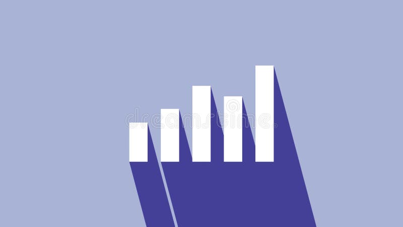 White Graph As the World S Population Grows. Motion Stock Video - Video ...