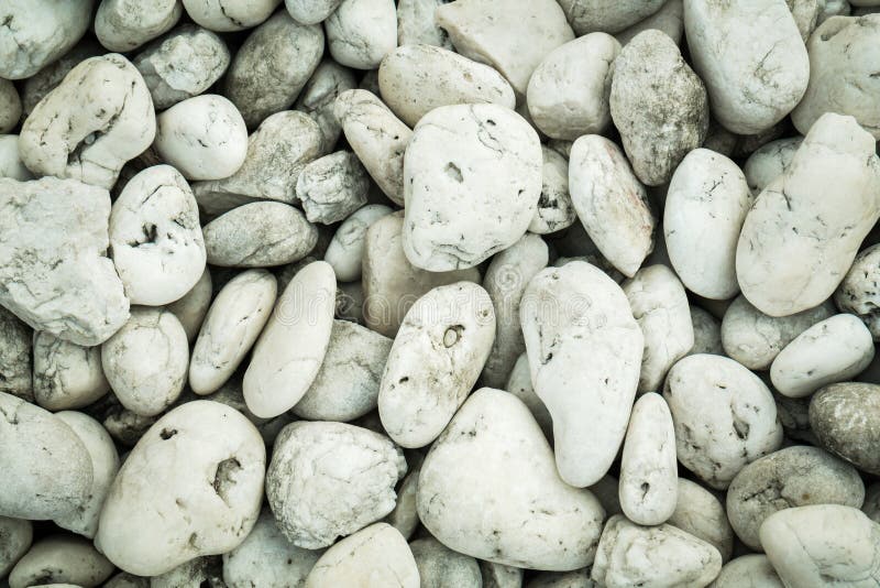 White Gravel Texture or Background Stock Photo - Image of granite ...