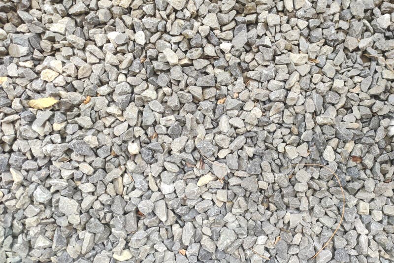 Gravel Texture. Pebble Stone Background. Light Grey Closeup Small Rocks ...