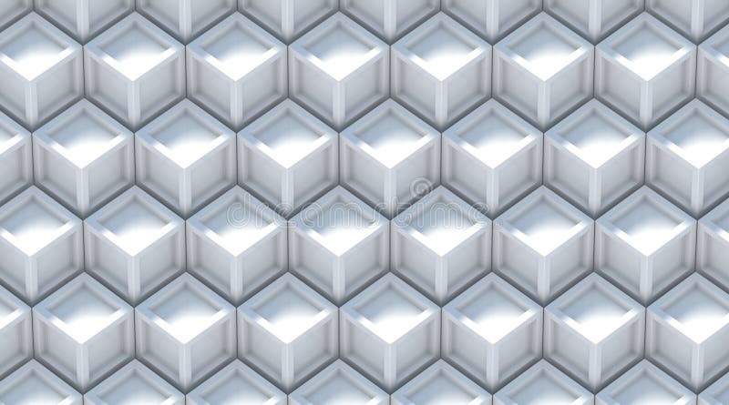White Gray Abstract Background. 3D Stock Illustration - Illustration of ...