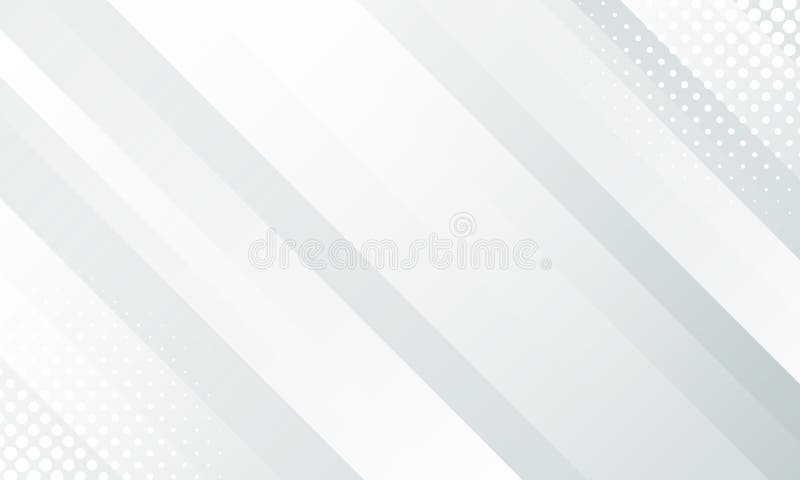 White-gray Abstract Dynamic Background with Halftone. Diagonal Stripes ...
