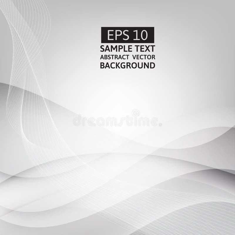 White and Gray Abstract Vector Background Them Stock Vector ...