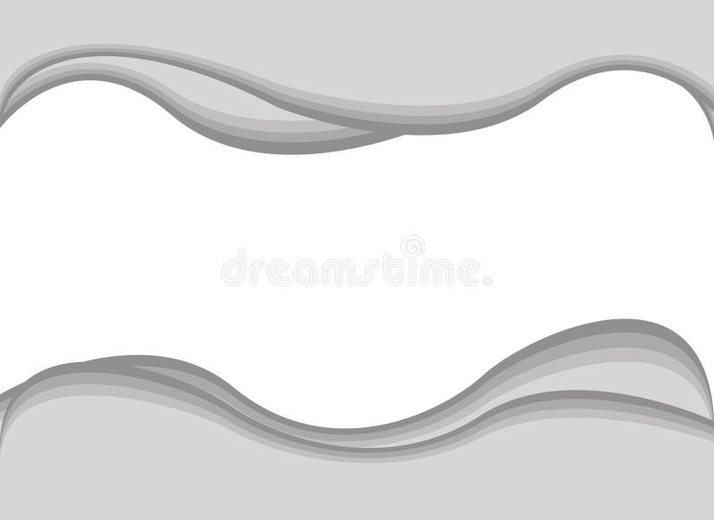 White-gray Background with Wavy Pattern. Design Stock Illustration ...