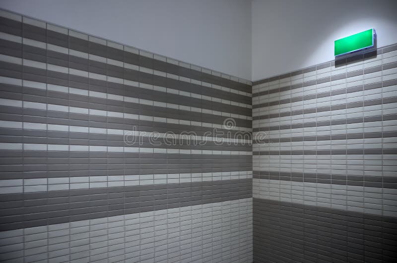 White and Gray Ceramic Wall Pattern Stock Image - Image of design ...