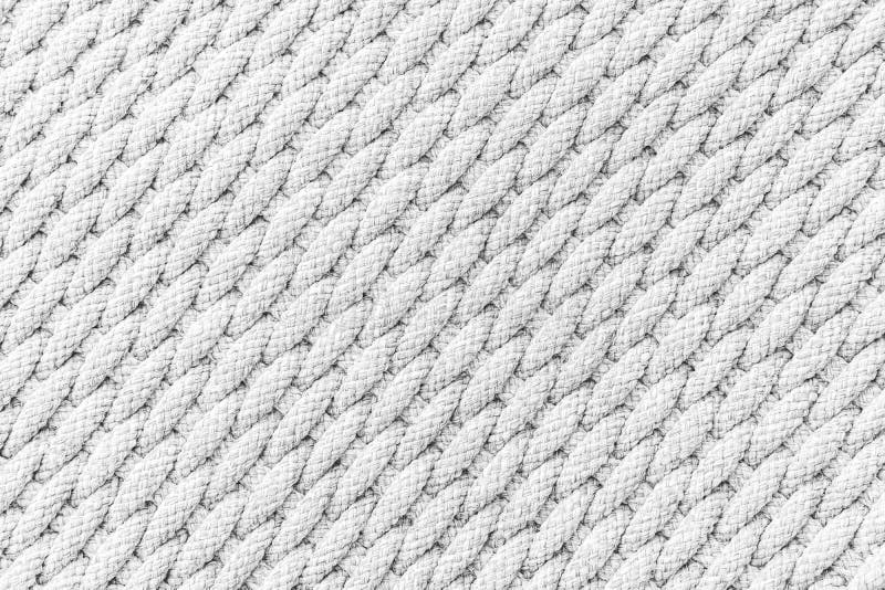White and Gray Color of Rope Texture and Surface Stock Image - Image of ...