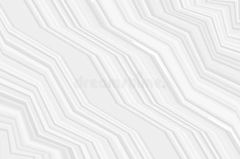 White Gray Geometric Pattern with Stripes. Wavy Simple Background ...