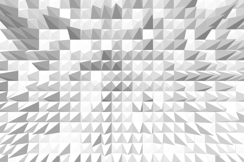 White Gray Pyramid Abstract Background, Wallpaper. Stock Vector ...