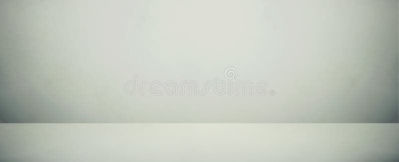 White and Gray Room Studio Banner and Blank and Empty Background Stock ...