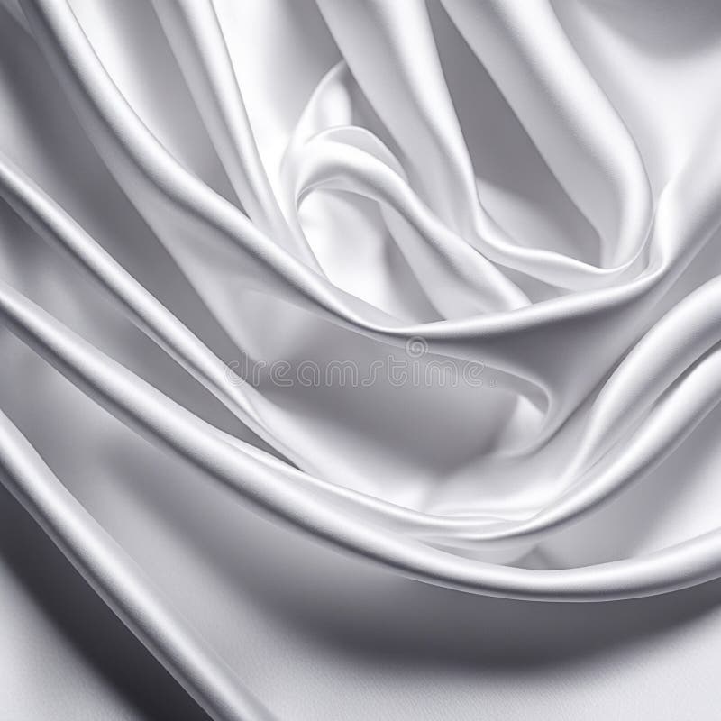 White,gray Silk Fabric Background and Texture. White,gray Satin ...