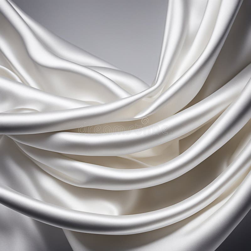 White,gray Silk Fabric Background and Texture. White,gray Satin ...