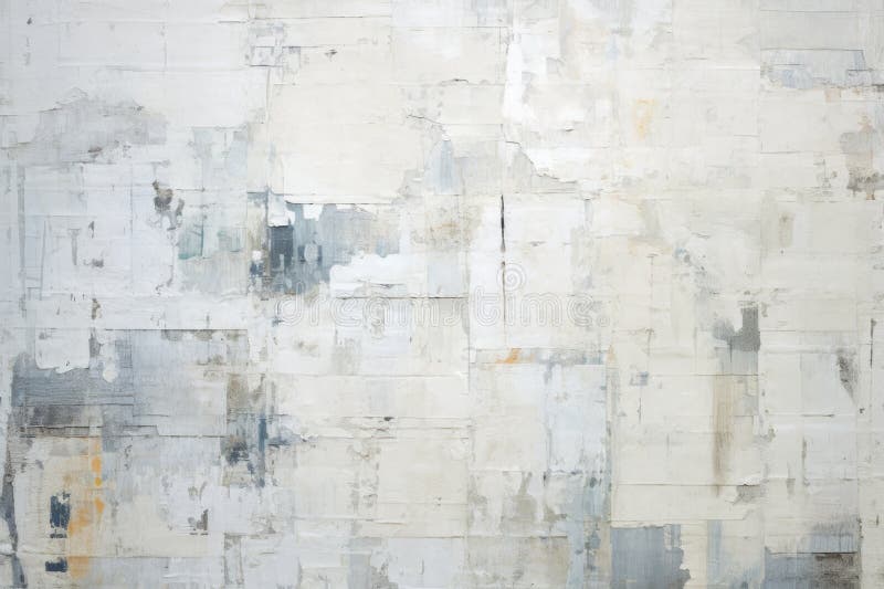 White and Gray Textured Paper, Collage for Text-based Mixed Blueprint ...