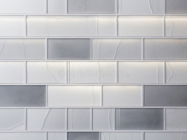 White and Gray Tile Texture for Background with Blank Space for Text ...