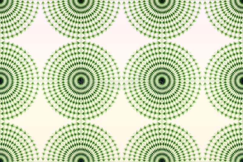 White Green Light Circles Spiral Pattern Whirl Bright Shine Circular ...