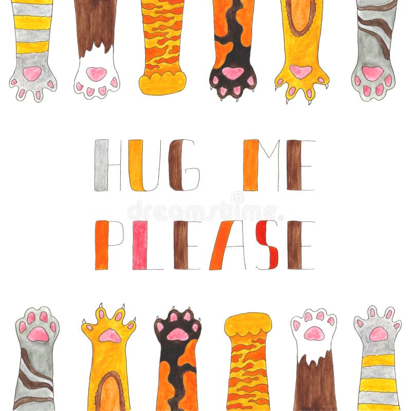 Funny Cartoon Hug Me Stock Illustrations – 282 Funny Cartoon Hug Me ...