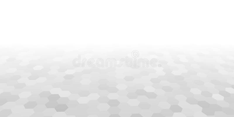 White and Grey Abstract Perspective Background 16x9 Stock Illustration ...
