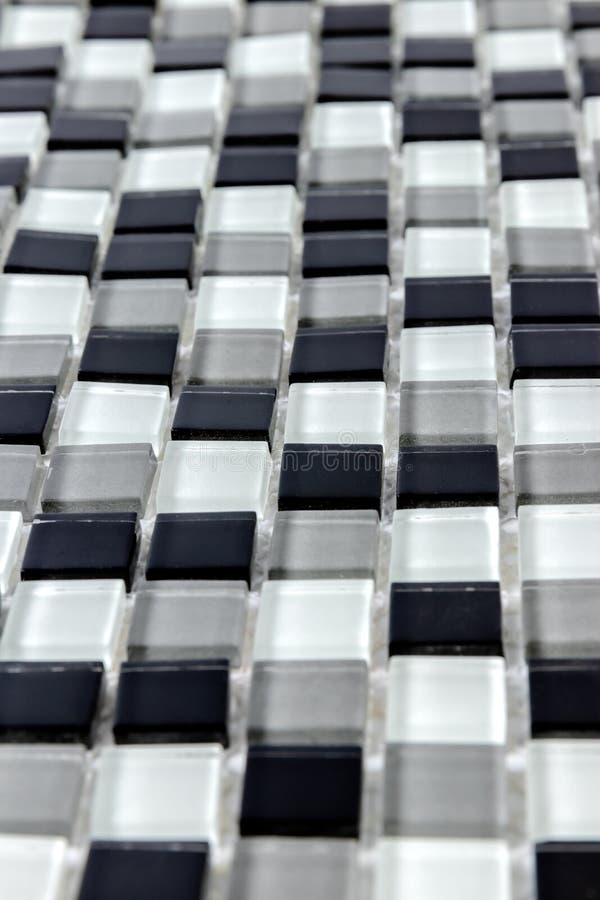 White, Grey and Black Ceramic Mosaic Wall Tiles Texture for Bathroom ...