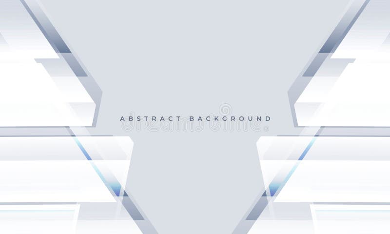 White and Grey Modern Abstract Background with Geometric Shapes. Stock ...