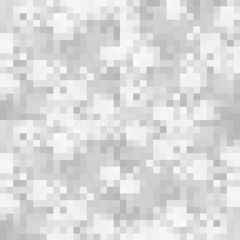 Grey Pixel Background By