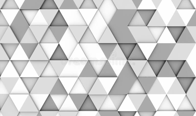 White and Grey Triangle Tiles Texture, Seamless Pattern Stock ...