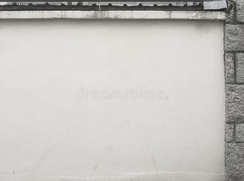 White Grey Wall Stone Brick Aside Stock Photo - Image of grunge, mural ...