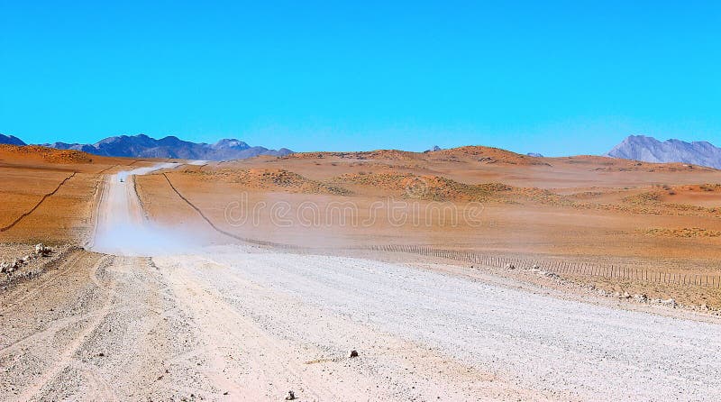 Ground Road through the Desert Stock Photo - Image of colorful, desert ...
