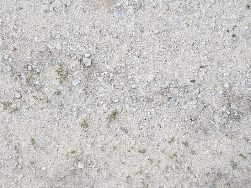 White Ground, Sand with Stones Background Stock Photo - Image of cement ...