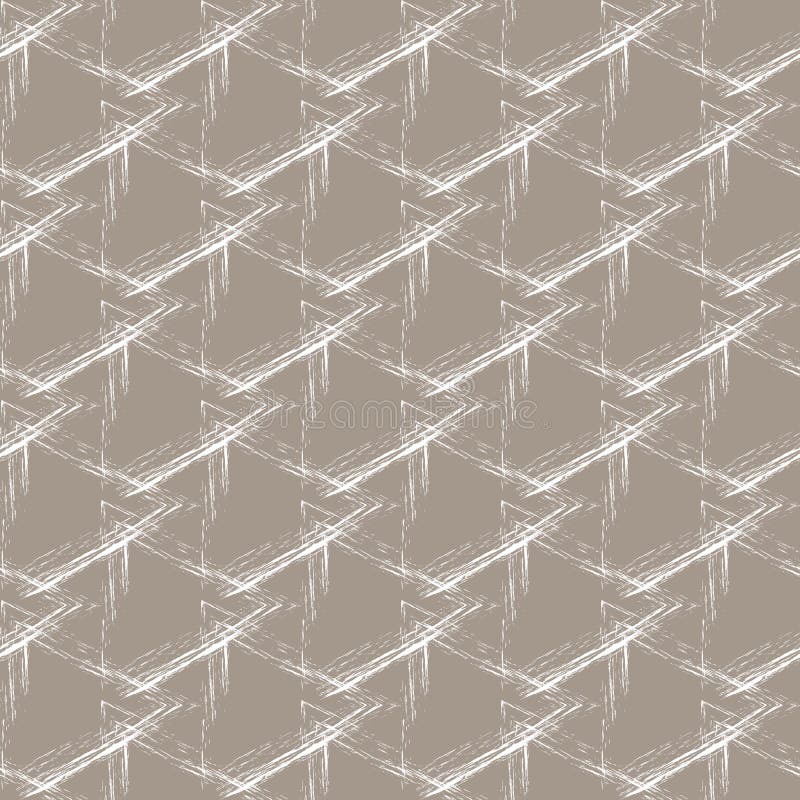White Grunge Grid on a Beige Background Stock Vector - Illustration of ...