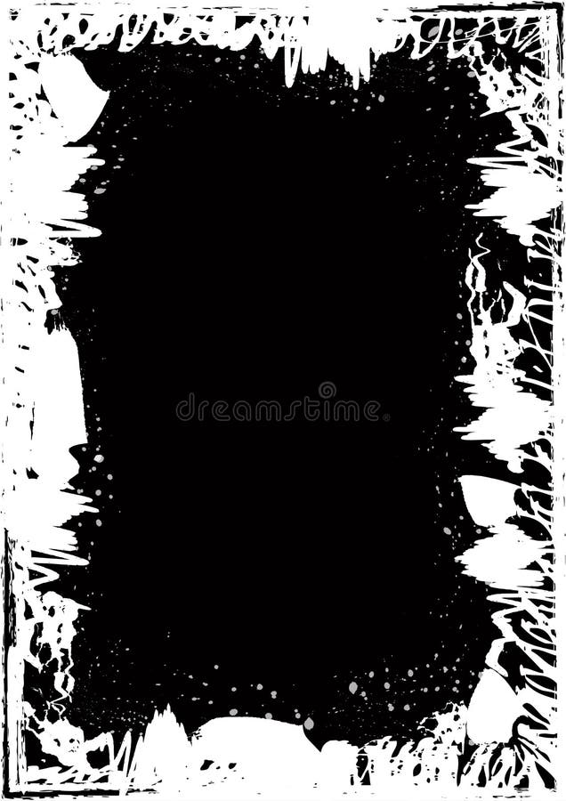 White Grunge Rectangle Background Stock Vector - Illustration of banner ...