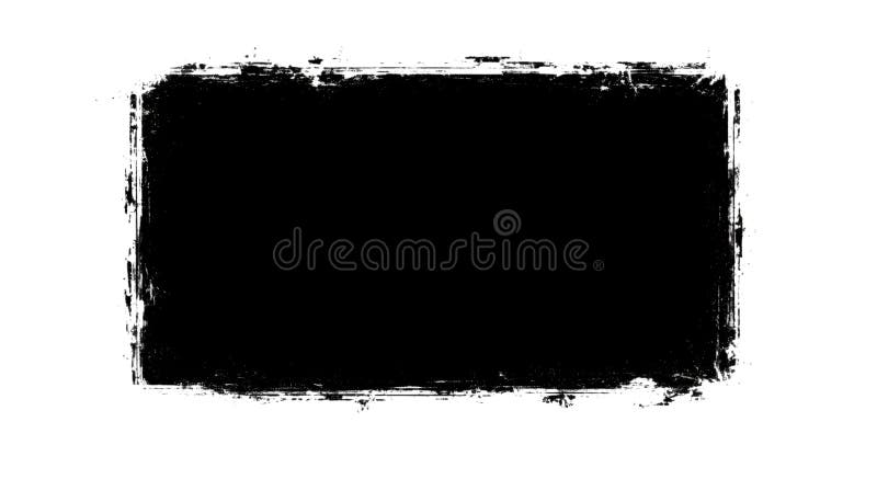 Grunge Frame: Distressed Border with Rough Edges and Textured Surface ...