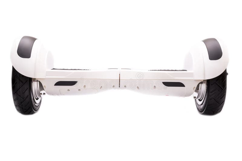 Red Gyroboard Isolated on White Background. Modern Transportation Stock ...